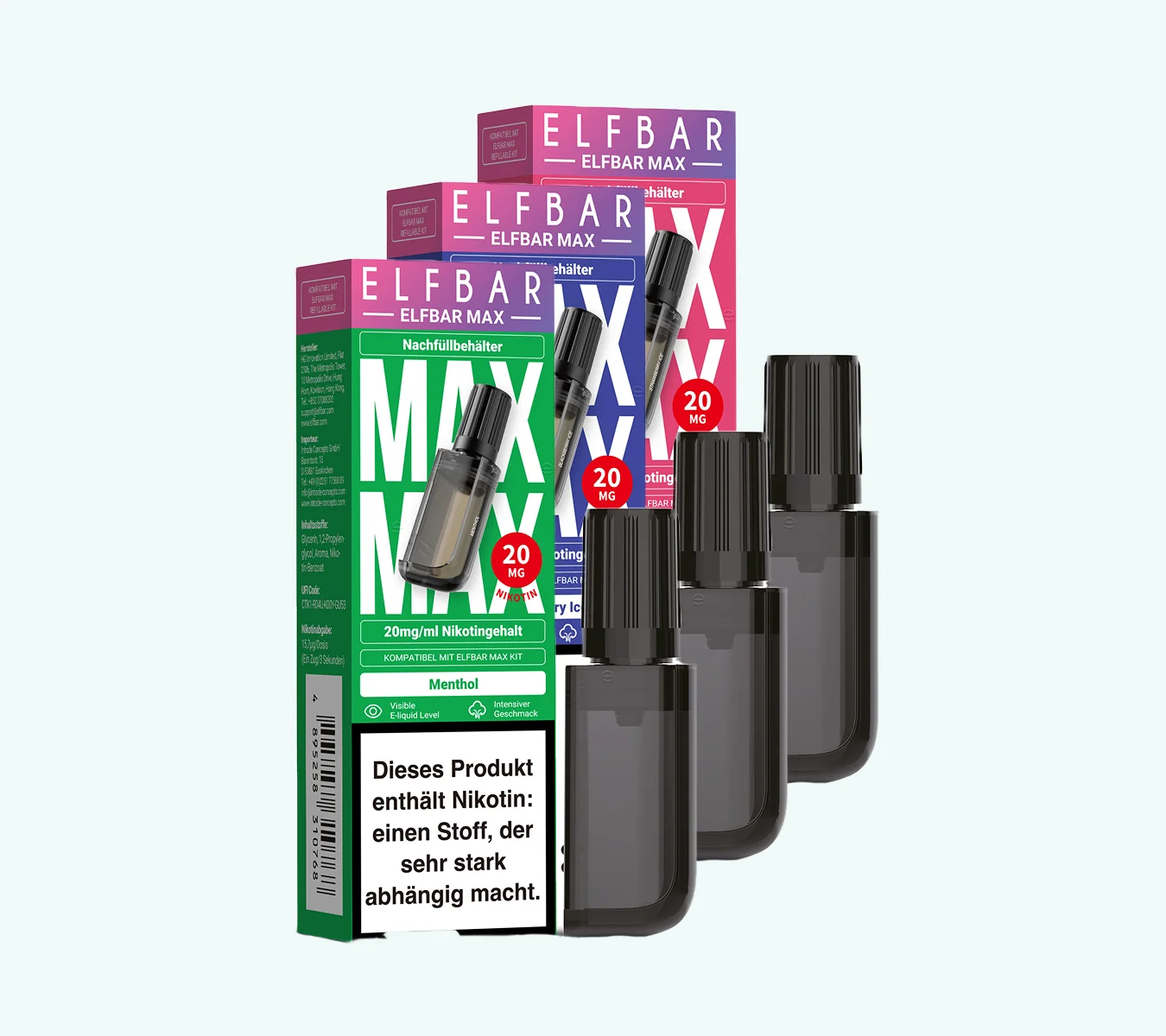 ELFBAR MAX Pods 10ml – Alle Sorten für ELFBAR MAX ab 7,49 › elfbarvapes.de